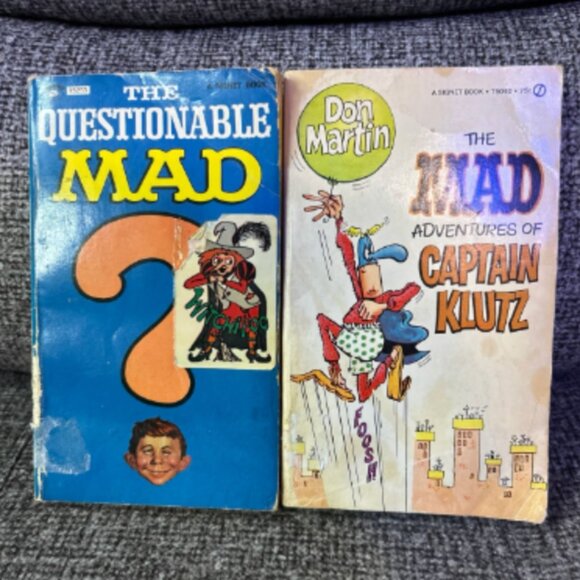 MAD Magazine | Accents | Vintage Mad Magazine Books From 967 | Poshmark